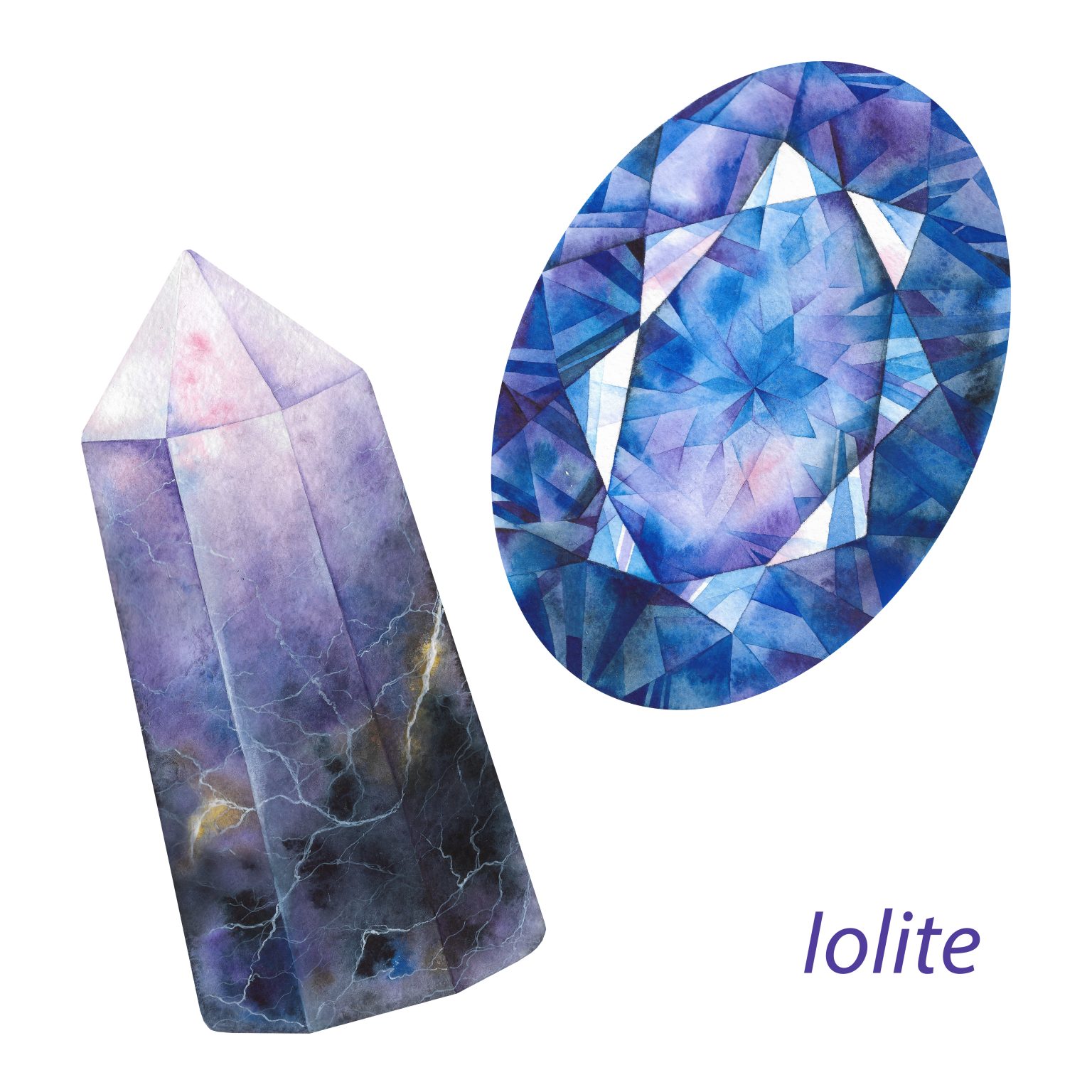 Iolite Gemstone: Meaning, Properties & Pictures of This Rare Blue Stone